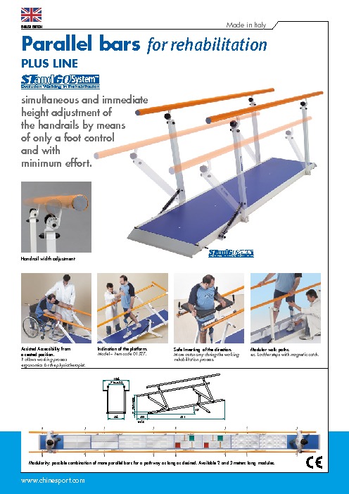 REHABILITATION STAIRCASES AND RAMPS FOR PHYSICAL THERAPY